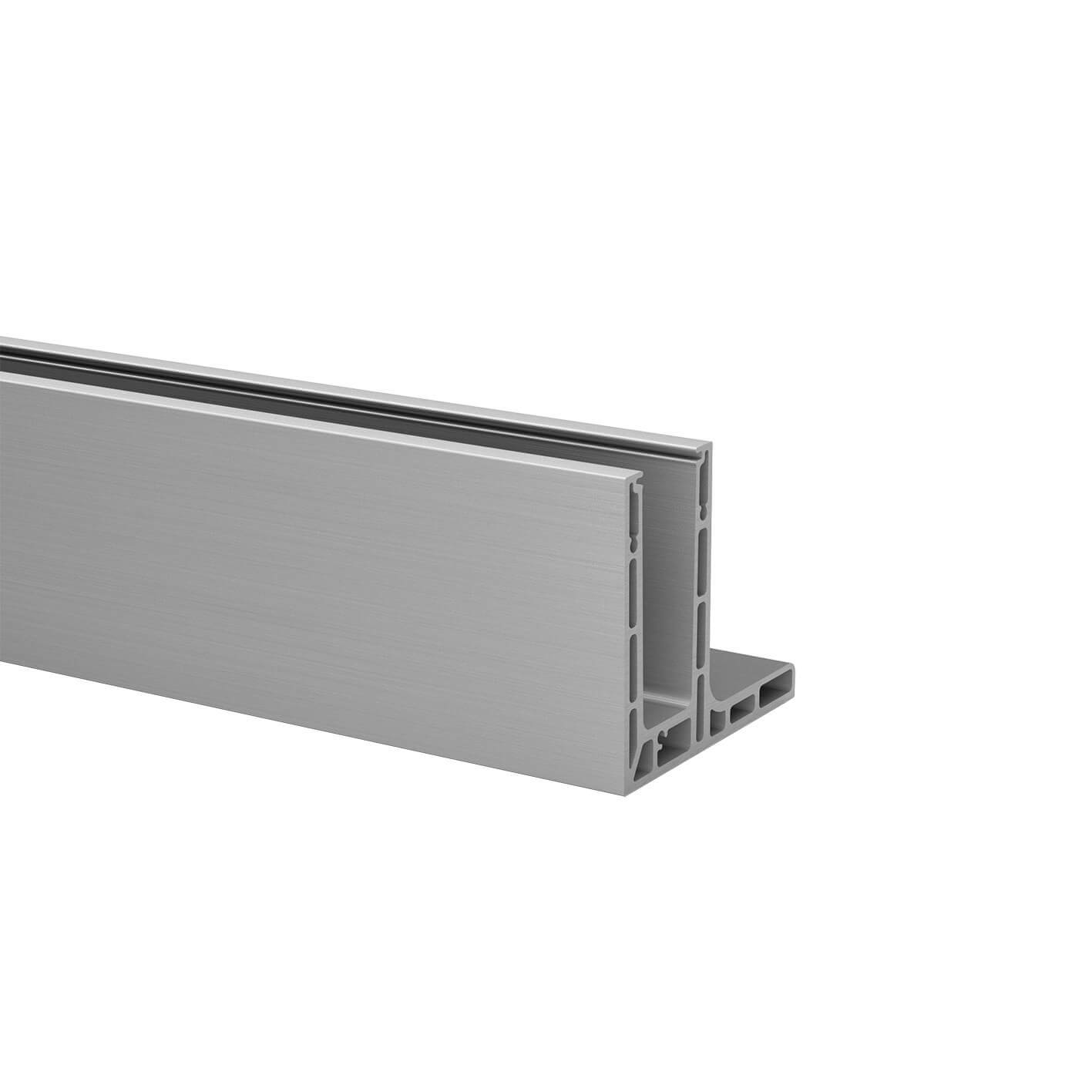 Q-railing Easy Glass Smart F Geländerprofil Set