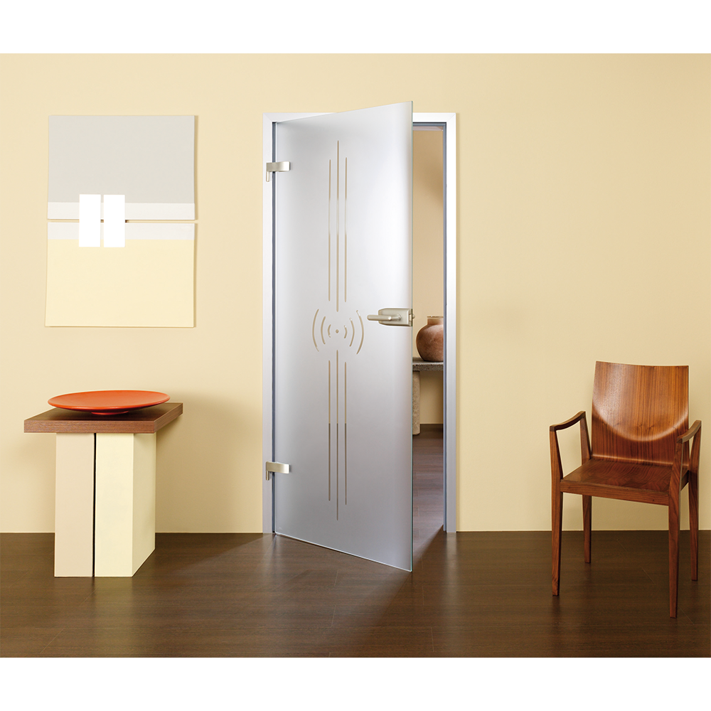 Ganzglastür CONTURA 3 in Standardabmessen | bestellen